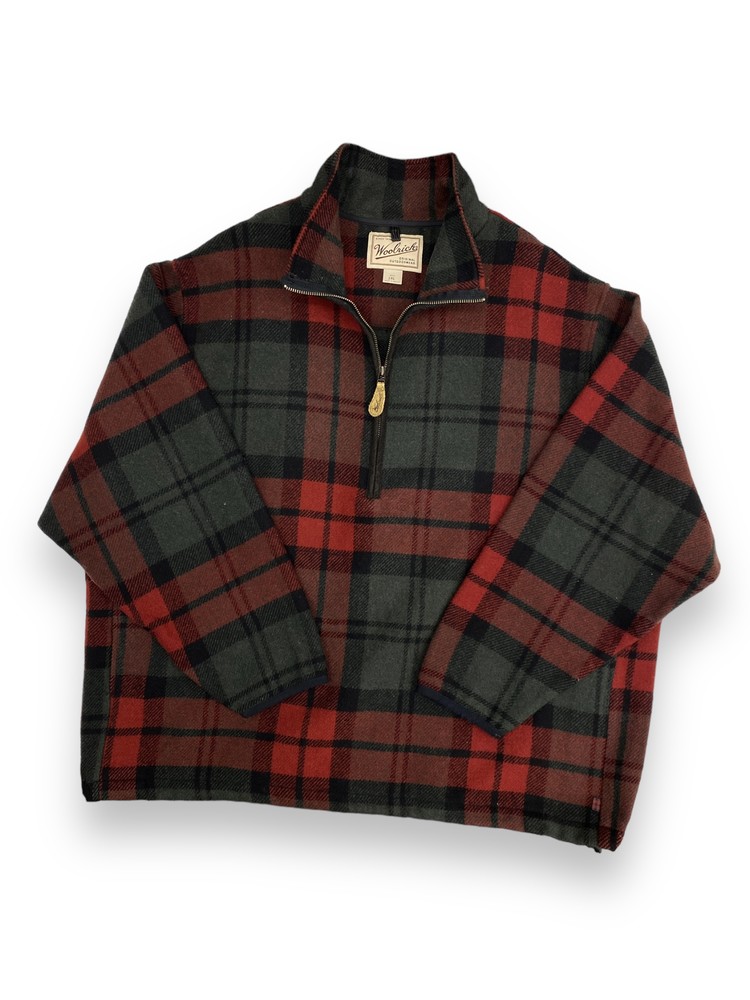 1990's Woolrich Wool Quarter Zip Pullover (2XL,115-120) : 라이트하우스 스토어