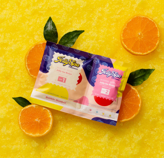 [키즈] 버블몽키 족욕제 젤리스파 트리트먼트 : TheFlora