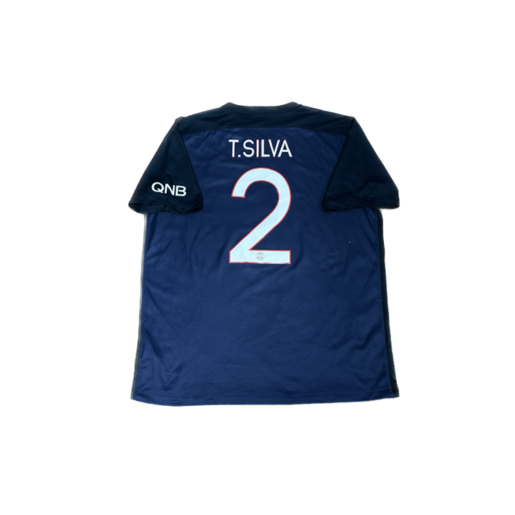 2015-2016 PSG Home #2 T.Silva Shirt - XL : 433 SEOUL