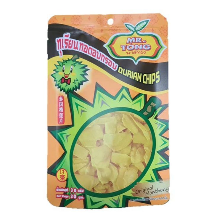 MR.Tong/นายทอง ทุเรียนทอดอบกรอบ 30 กรัม : นิโกะ นิโกะ มาร์เก็ต/ตัวแทน ...