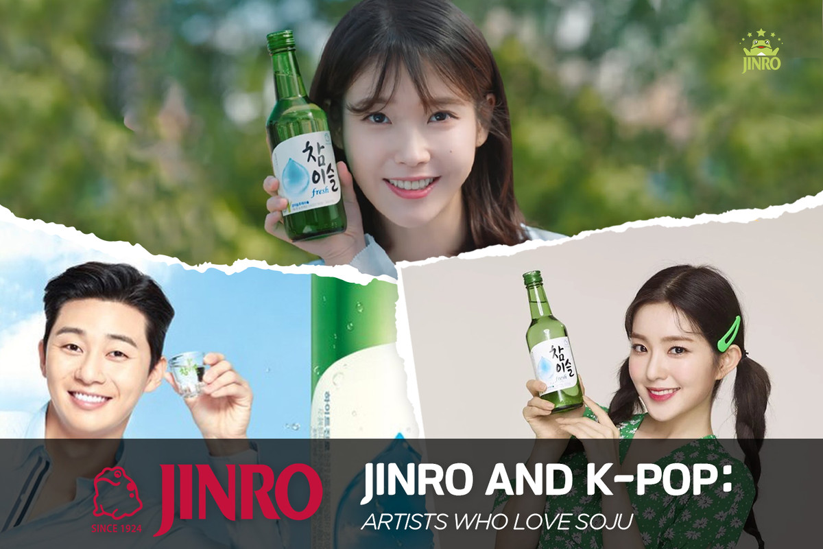 JINRO and K-pop: Artists Who Love Soju : Korean Alcohol | JINRO