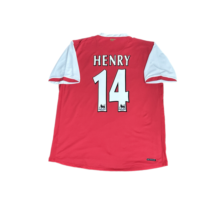 2006-2008 Arsenal Home #14 Henry Shirt - L : 433 SEOUL
