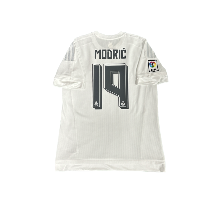 2015-2016 Real Madrid Home #19 Modric Shirt - L : 433 SEOUL