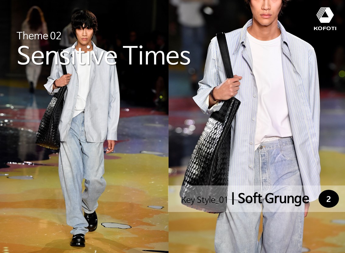 24 S/S Denim & Casual Style Forecast: Theme 2 - Sensitive Times_01 Soft ...