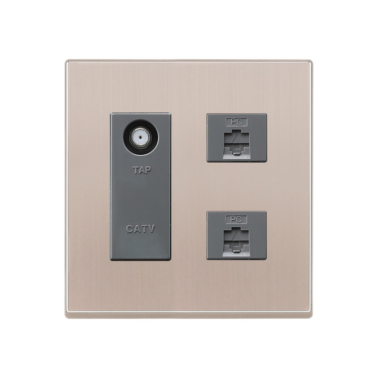 아마루스 골드 사각 CATV 8P 8P : 미경전기