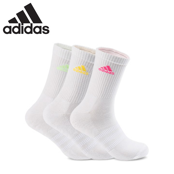 아디다스 쿠션 SPW 크루삭스 3P IP2635 (장목양말) WH 아디다스양말 : 하이파이브 스포츠