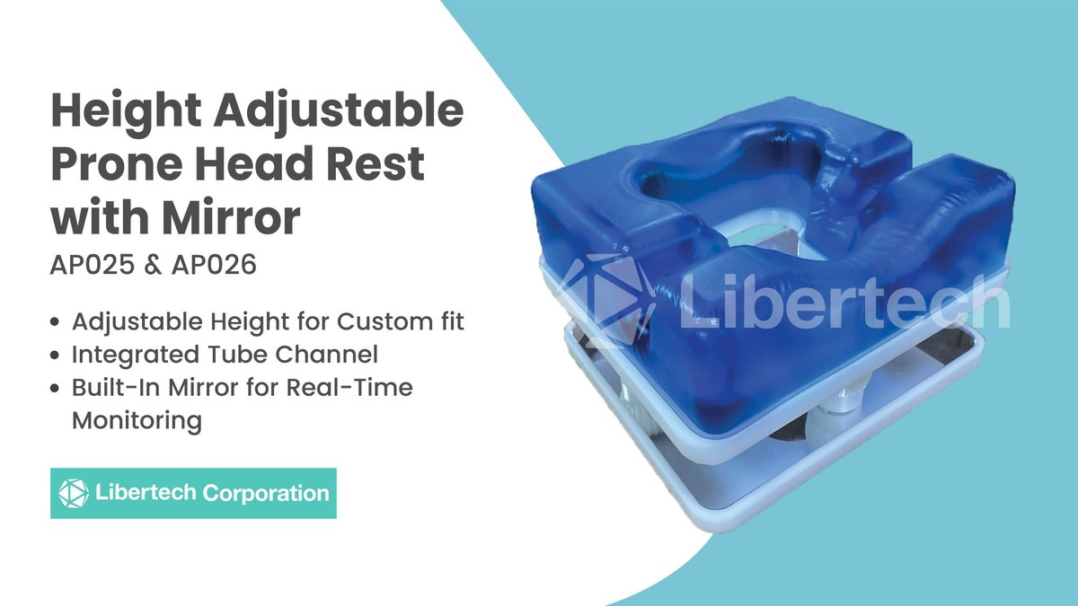 Introducing Libertech's Height Adjustable Prone Headrest with Mirror ...