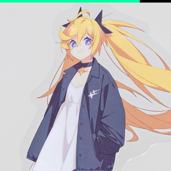 Heights Collab. 아크릴 스탠드 피규어 - EL CLEAR : DJMAX STORE