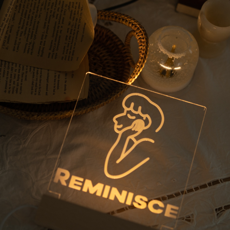 Reminisce Acrylic Mood Light : 리모네스, 추억이 남는 곳