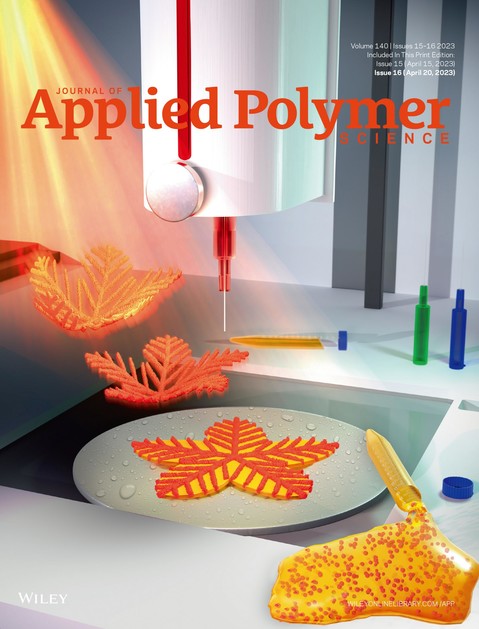 [Journal of Applied Polymer SCIENCE] front cover : 바이오 메디컬 콘텐츠 제작 전문 바이오아트랩