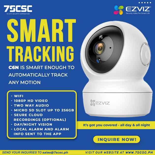 BEST SELLING SMART WIFI CAMERA : A.I CCTV | CCTV Philippines | IP ...