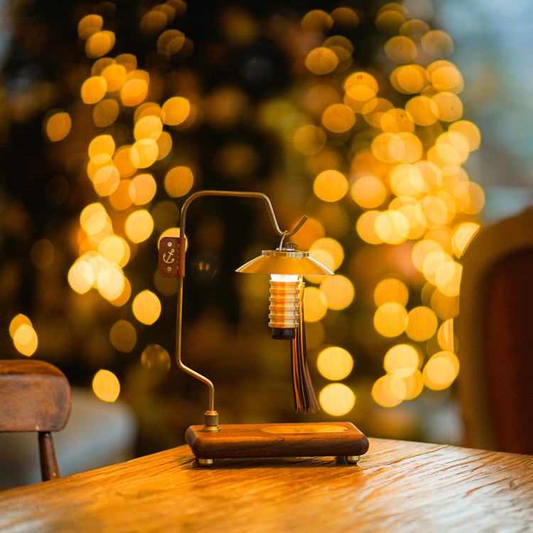 ID LANTERN STAND (walnut) : MILIBROS 밀리브로스