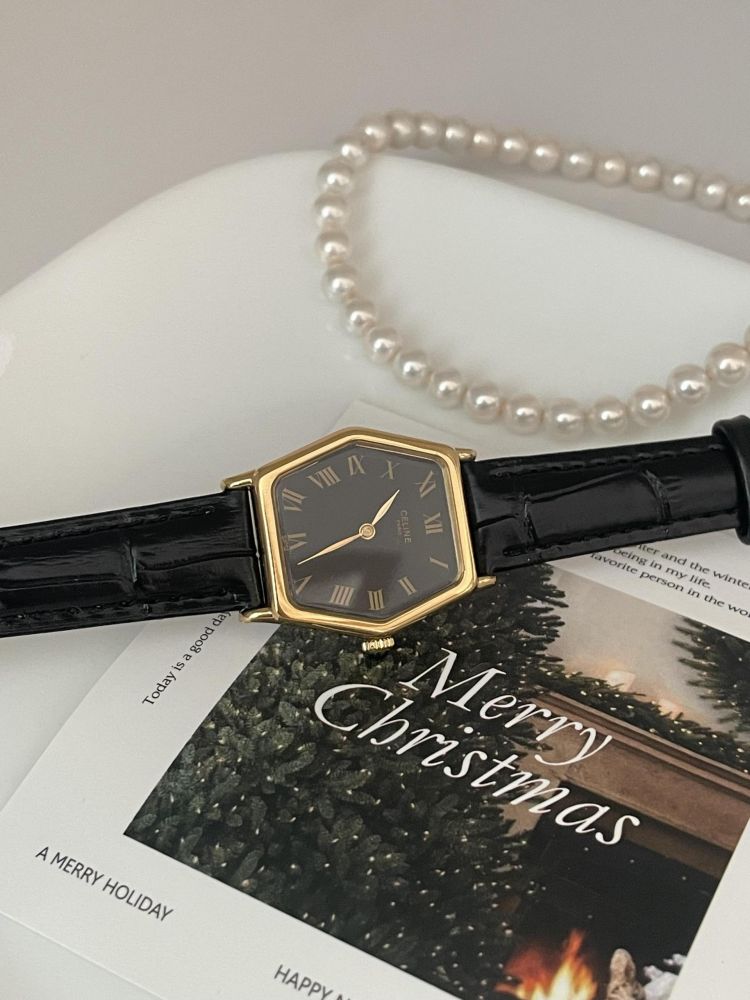 CELINE roman index manual watch : LE AMANC 르아망