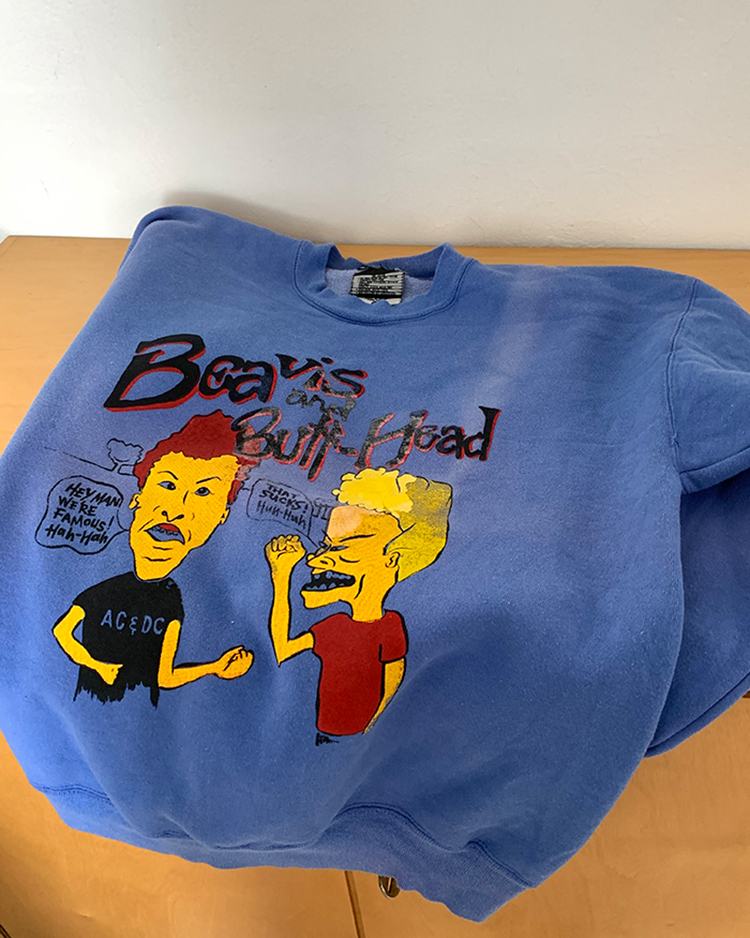 90's "Beavis and Butthead" USA 85/16 Sweatshirt : lilisun