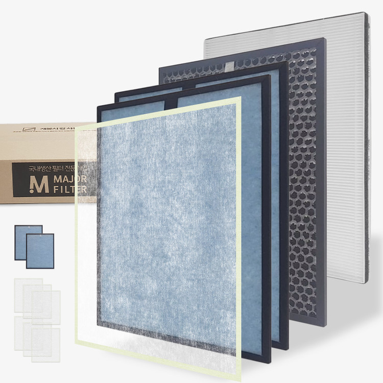 [호환] 국내생산 웅진 코웨이 공기청정기 필터 AP-1023F AP-1018F : 메이저필터