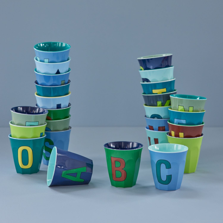 RICE - ‘Melamin Alphabet Cup’ B_S : 라이프 스타일 편집샵, 보스코