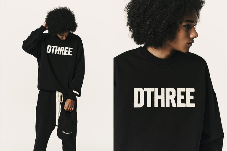 DTHREE LOGO SWEATSHIRT : DTHREE
