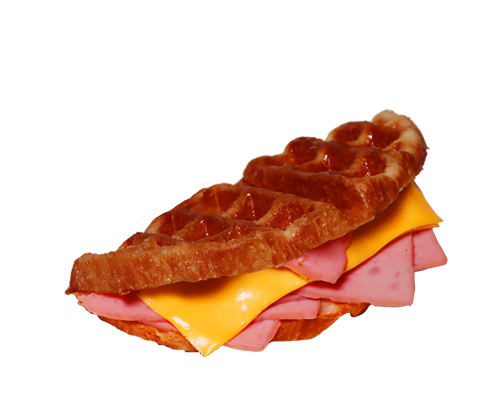 Ham & Cheese Croffle : Dessert