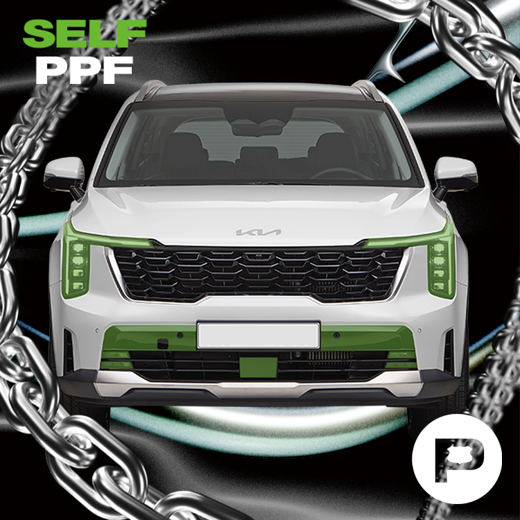 [ISO 국제인증] 필 기아 쏘렌토 MQ4 페이스리프트 셀프PPF 필름 부분 판매 : 스타일매니아
