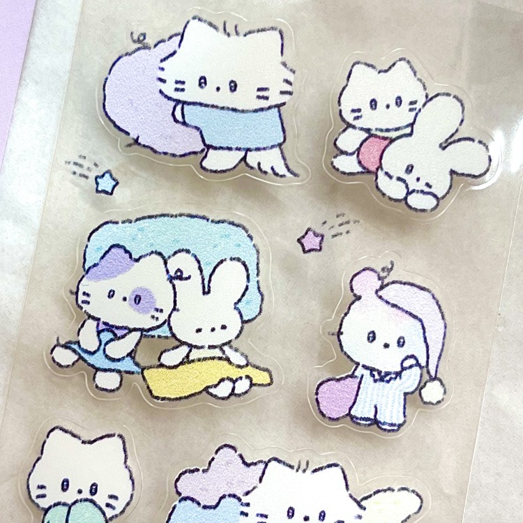 Catdabang | Good night furry sticker : Lovticker