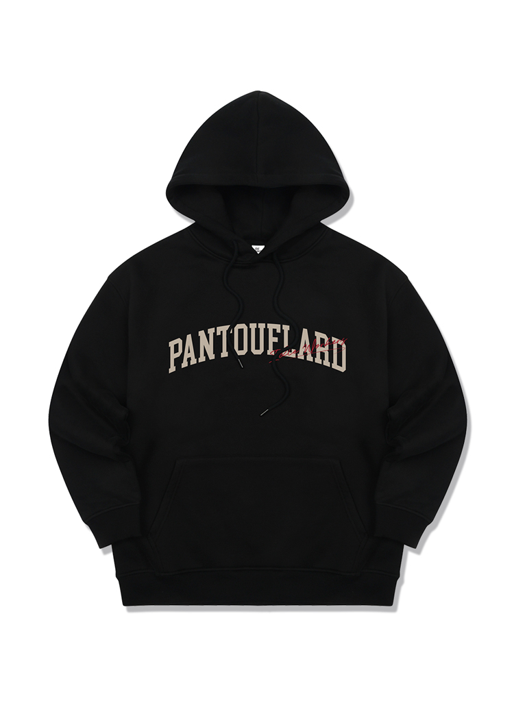 아이들워커스 PANTOUFLARD 기모 후드 블랙