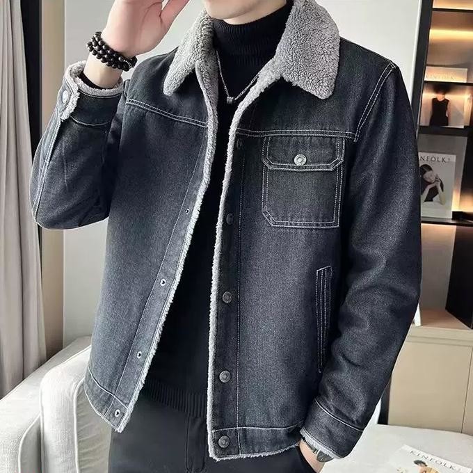 Y683_기모데님점퍼 : 엄사장몰