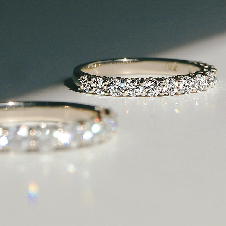 Bright Half-Circle Ring (2.4 / 3.0mm) : 가치온 GACHI ON