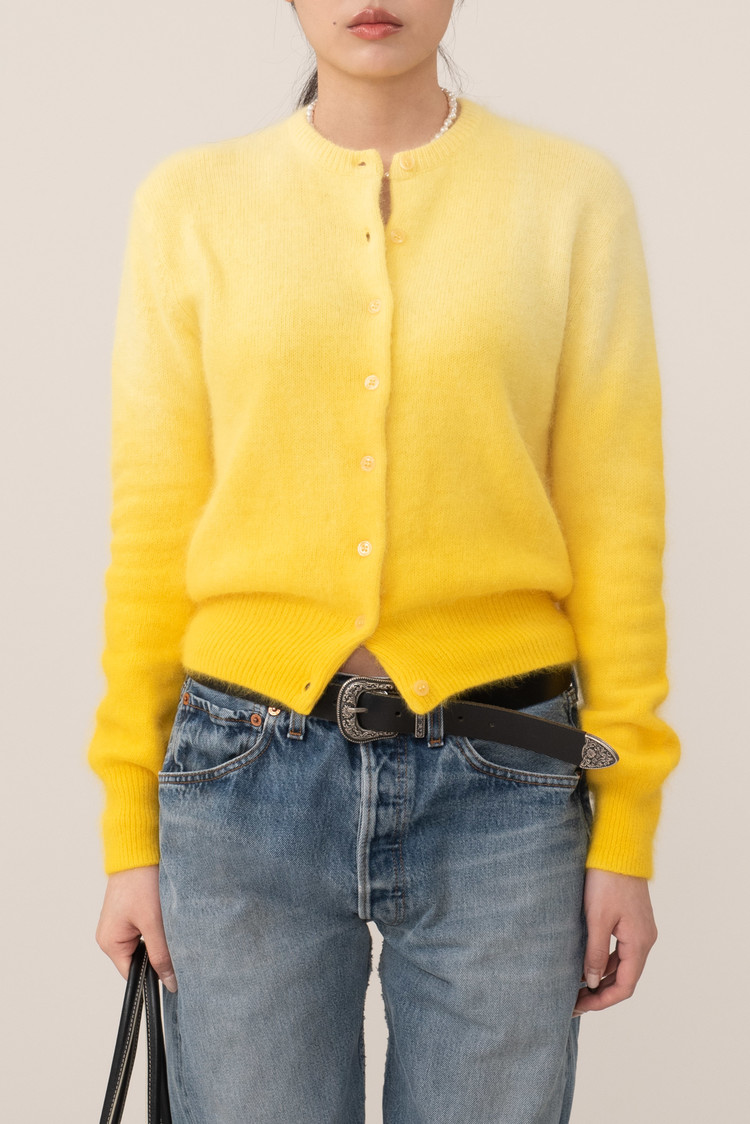 Angora wool cardigan : 하이노블