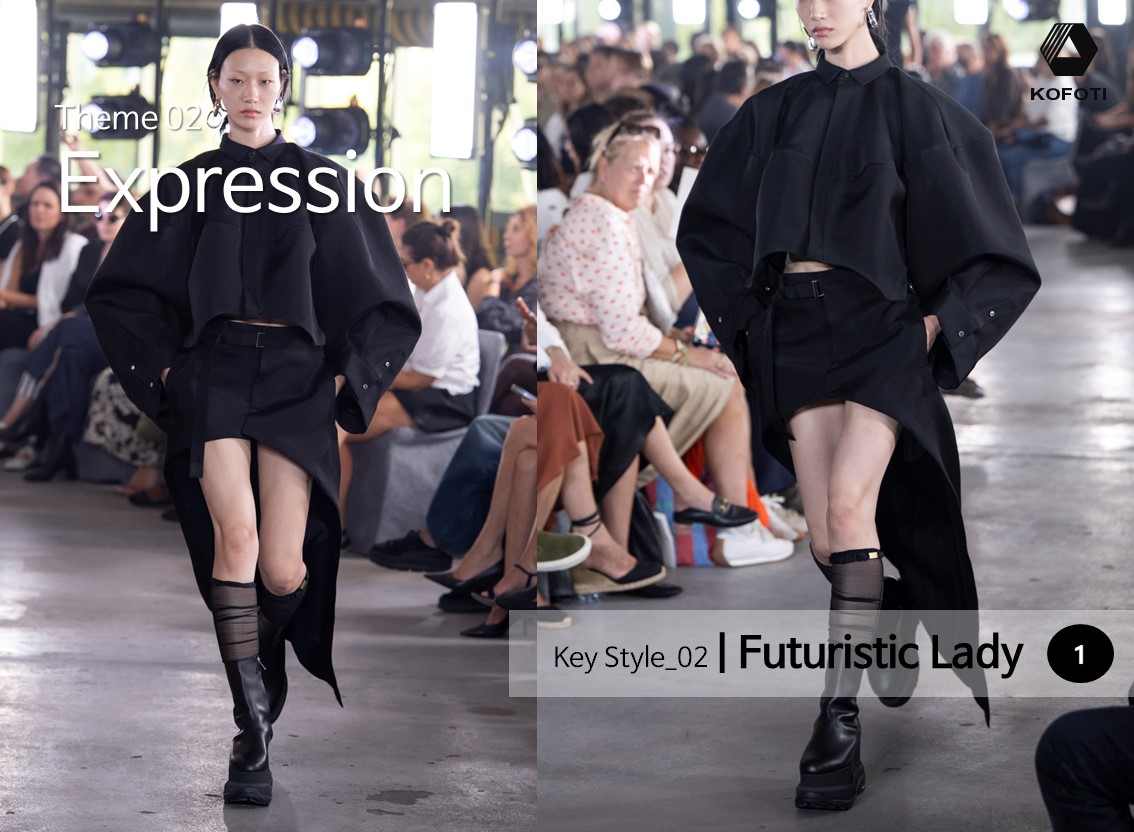 24 F/W Women's Style Forecast: Theme 2 - Expression - Key Style 02 ...