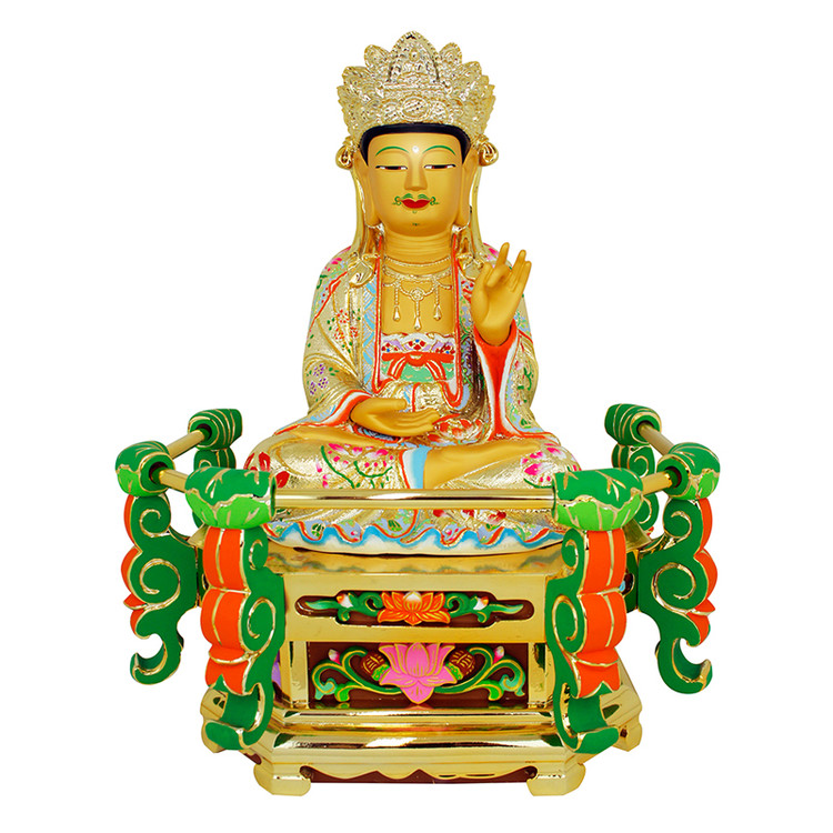 관음(채색칠보) 치수 : 1자반 좌대 : 1자 B69 : 불교문화원