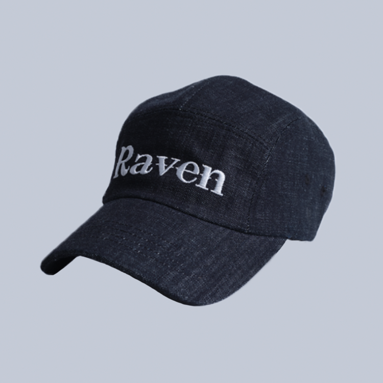 Denim Camp Cap : RAVEN