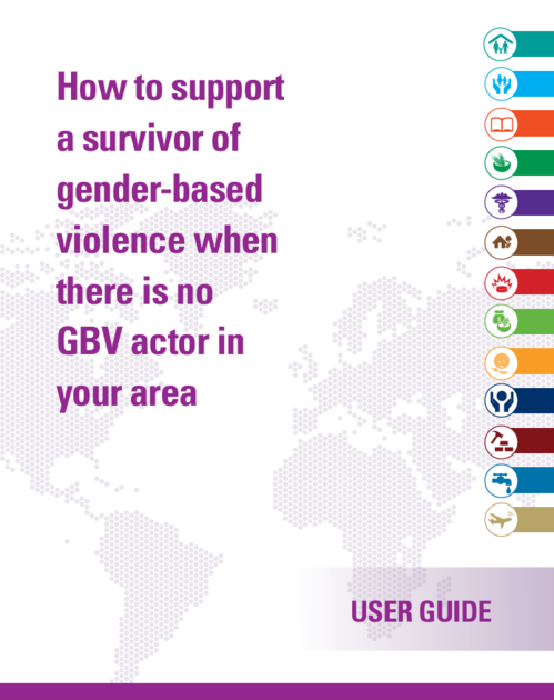 GBV 활동가가 없는 지역에서 GBV 생존자를 지원하는 방법 How to support a survivor of gender ... GBV 활동가가 없는 지역에서 GBV 생존자를 지원하는 방법 How to support a survivor of gender ...