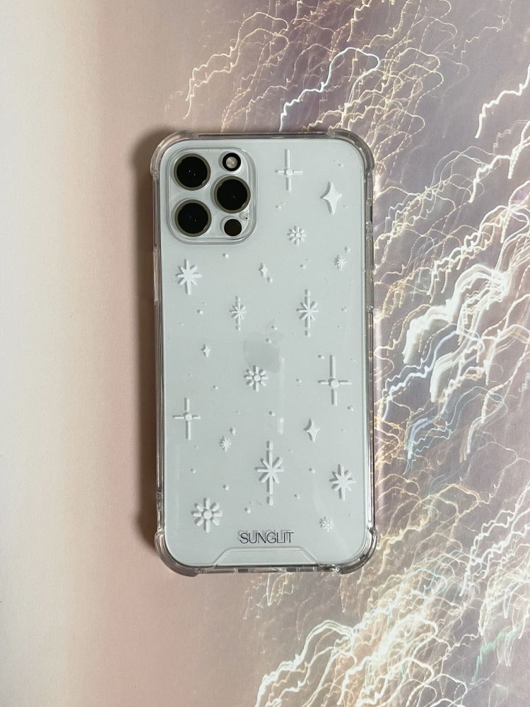 글리터 투명폰케이스