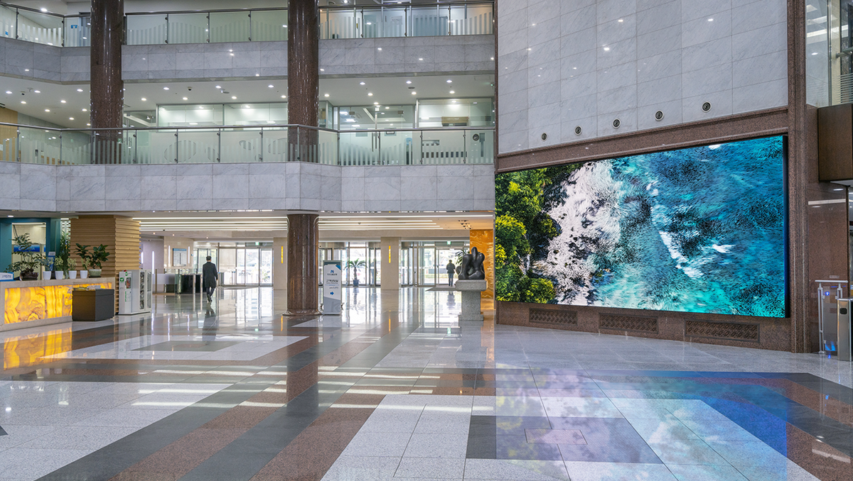 KOREA EXIMBANK HEADQUATERS LOBBY : PROJECTS