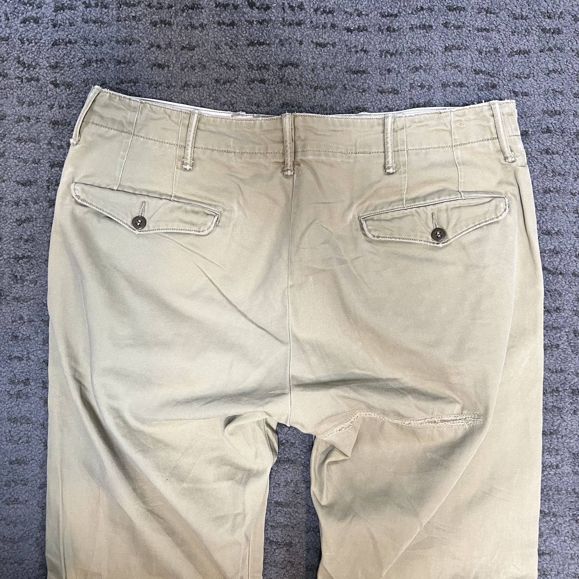 RRL officer chino pants (sz.34x32) : soberseoul