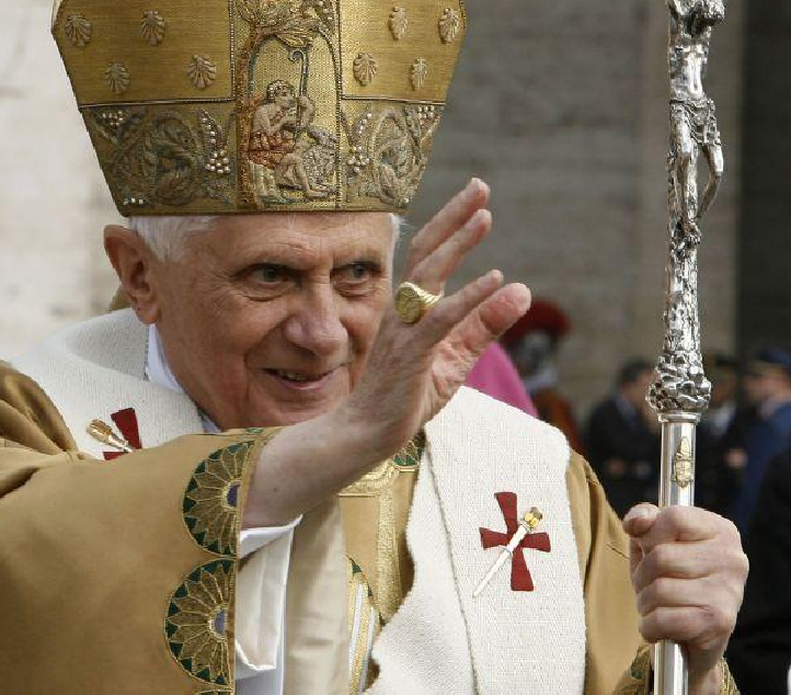 In Memorial of Requiem Pace of Pope Benedict XVI, the 265th Pope : Mary ...