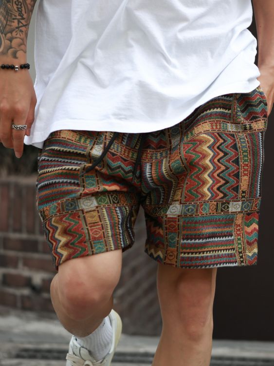 Ethnic pattern half pants [ACH231BO003] : ACHRO(아크로)