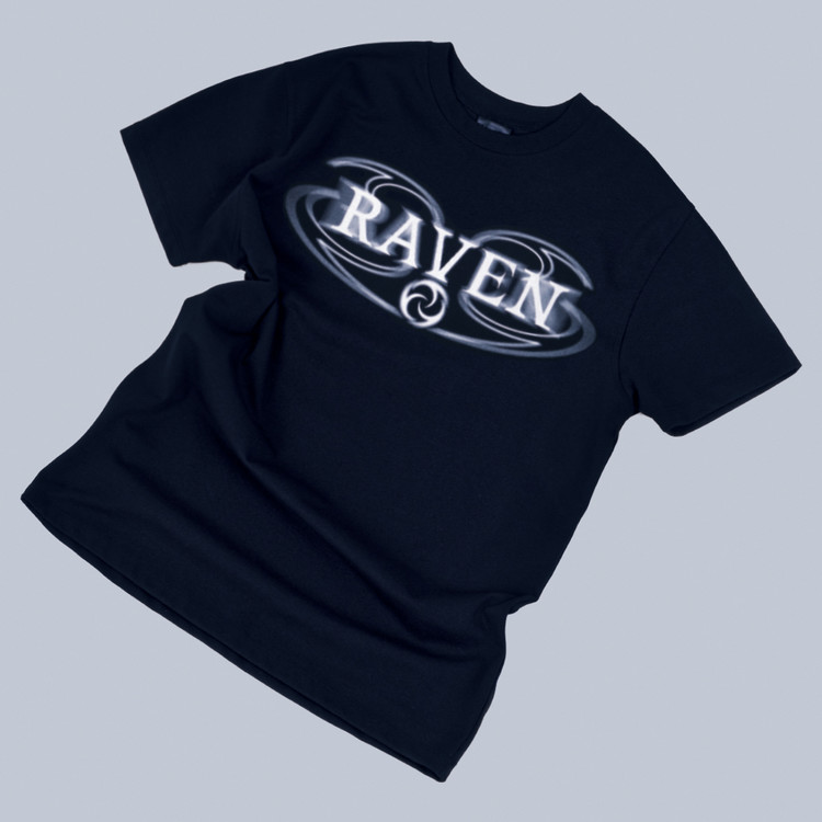 R-Flame T-shirt Navy : RAVEN