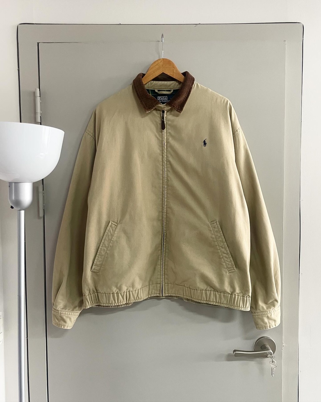 Polo Ralph Lauren Corduroy Collar Harrington Jacket (105-110) : Share the vibe