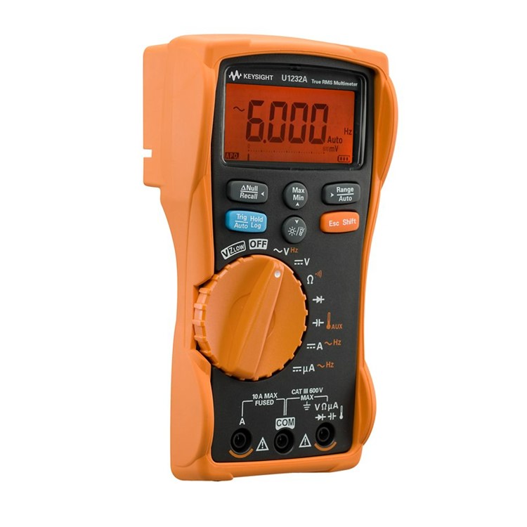 KEYSIGHT U1232A 핸드형 디지털 멀티미터 3.5디지트 : 지니어스인더스트리 - 대한민국 No.1 산업장비 공급채널