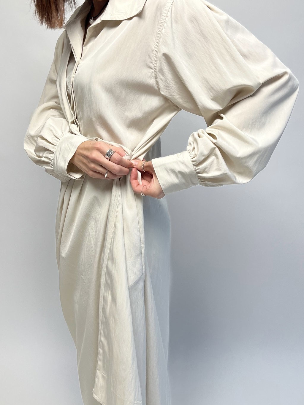 트위스트 원피스 twisted onepiece (beige) : THE MARRANG