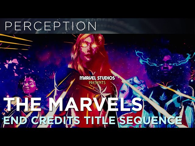 Official Marvel Studios' The Marvels: End Credits Title Sequence : mg25