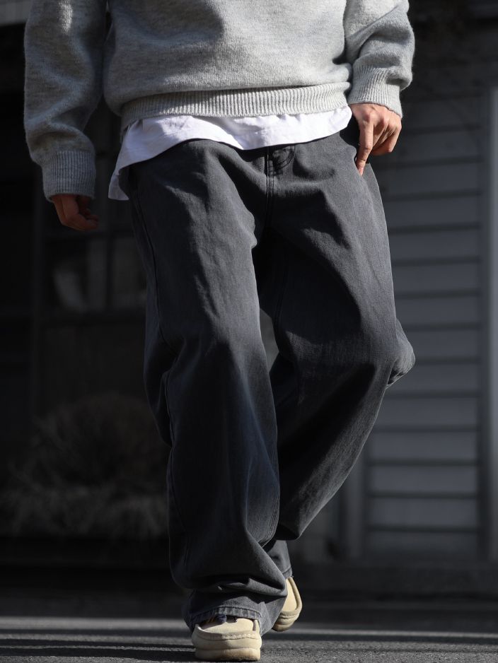 Z.D.O wide banding denim pants [ACH231BO014] : ACHRO(아크로)