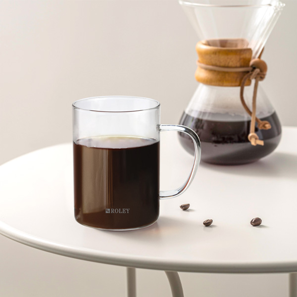 로레이 내열유리 홈카페 머그컵 2p SET (480ml) (컬러박스) : 순삭쇼핑 - SOONSAC