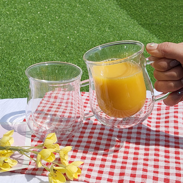 로레이 이중 내열 라떼 머그컵 (높은형) 2p SET (300ml) : 순삭쇼핑 - SOONSAC