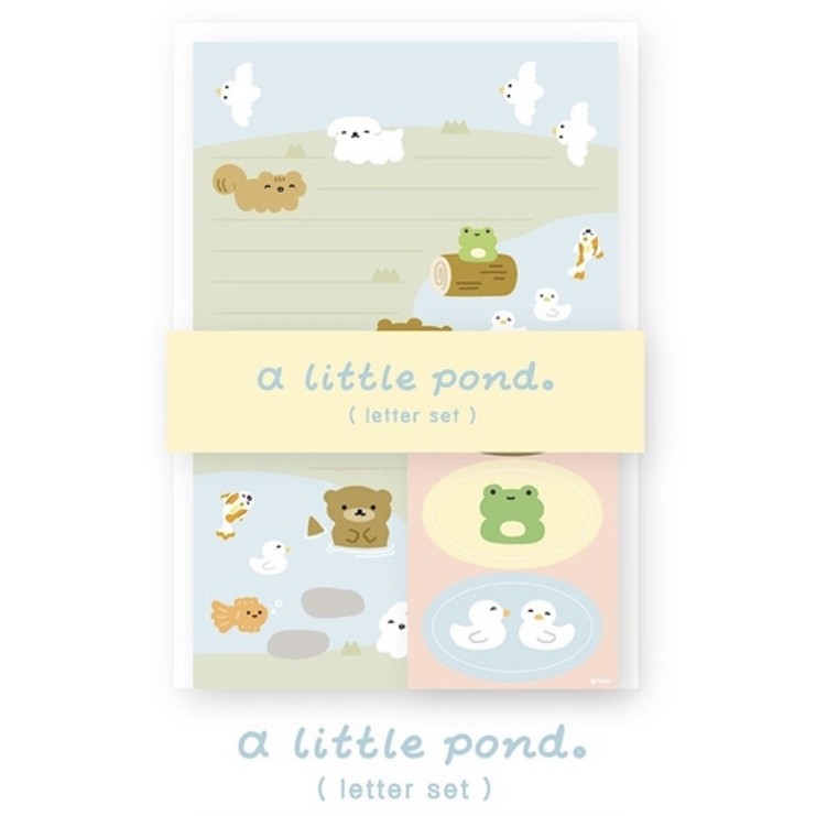 hookkahookka | A Little Pond Letter Set : Lovticker