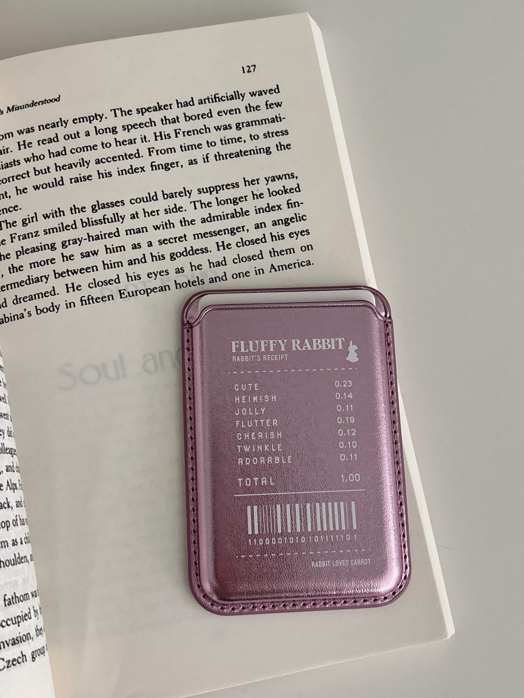 [카드홀더] Rabbit's Receipt MAG-SAFE CARD HOLDER : 르세임디 LE SAMEDI