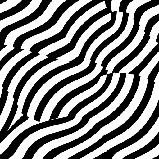 Stripes Abstract Ripple Effect | Seamless Pattern | 12x12" Digital File ...