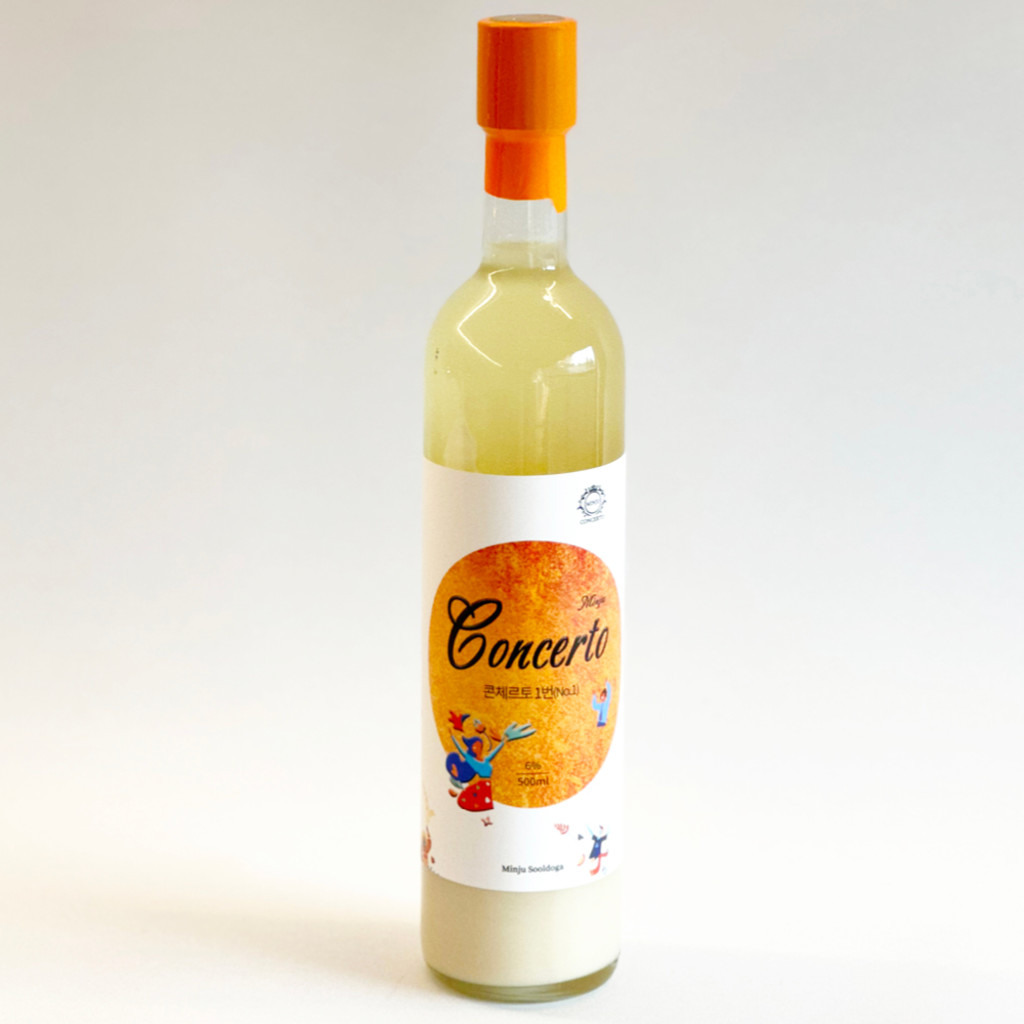 콘체르토 막걸리 6도 500ml : 별주막닷컴