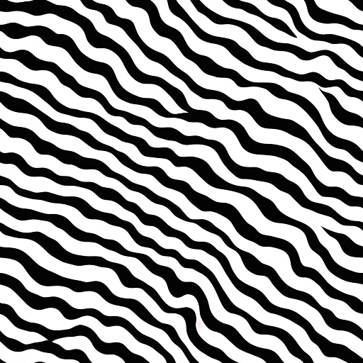 Stripes Zebra Maze Intrigue | Seamless Pattern | 12x12" Digital File ...